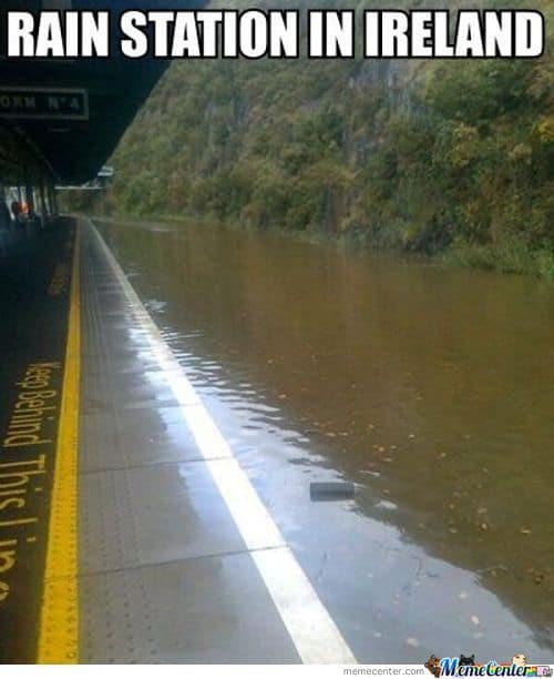 Rain Station Irish Memes - Irish Around The World
