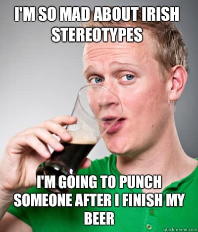Stereotypes-irish-memes - Irish Around The World