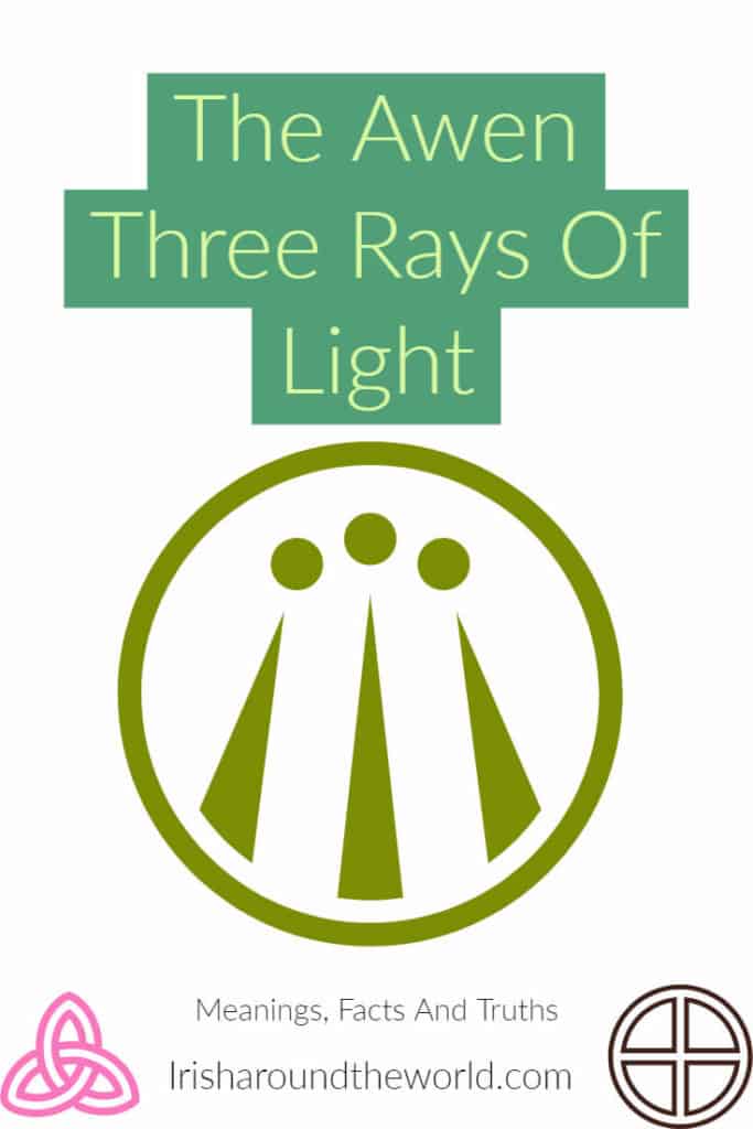 The Awen Celtic Symbol - The Three Rays Of Light From Ancient Times