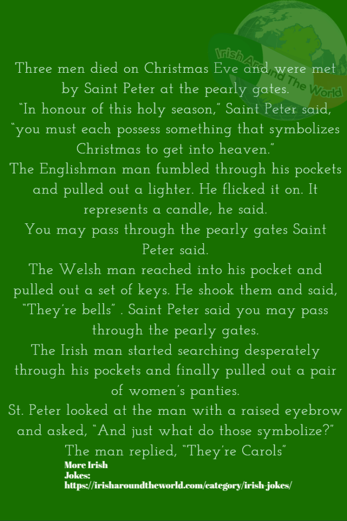 Best Irish Jokes December 2019 From Irish Jokes Group