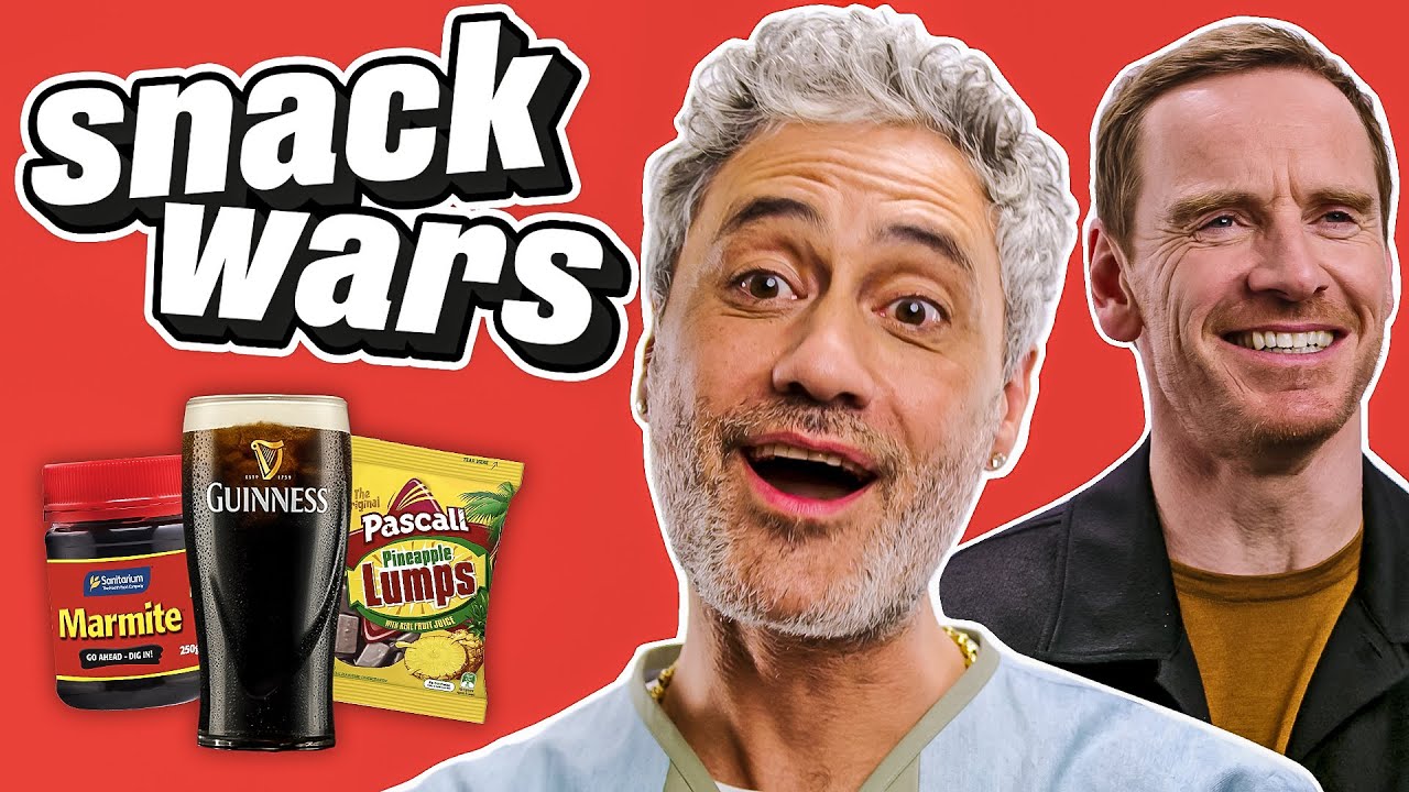 Snack Wars: Taika Waititi And Michael Fassbender Rate New Zealand And ...